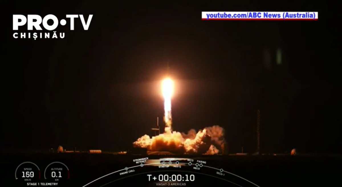SpaceX a lansat cu succes cea mai puternica racheta din lume - VIDEO