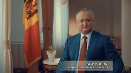 Igor Dodon felicita femeile cu ocazia zilei de 8 martie cu doua ...