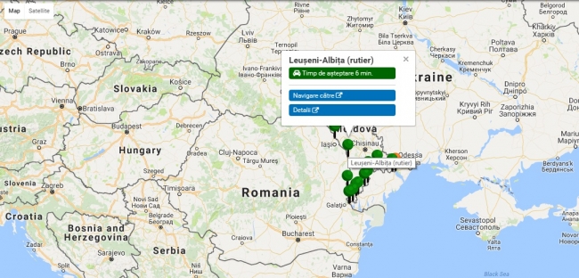 Coada IMENSA in vama Albita. Moldovenii care pleaca in vacanta stau in ...