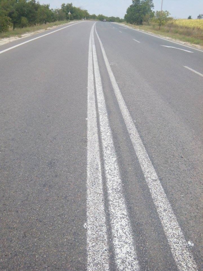 Nu este o iluzie optica! Un nou marcaj rutier a aparut pe drumurile din ...