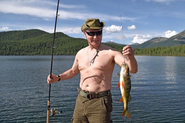 Vacanta lui Vladimir Putin, in imagini. Kremlinul face publice ...