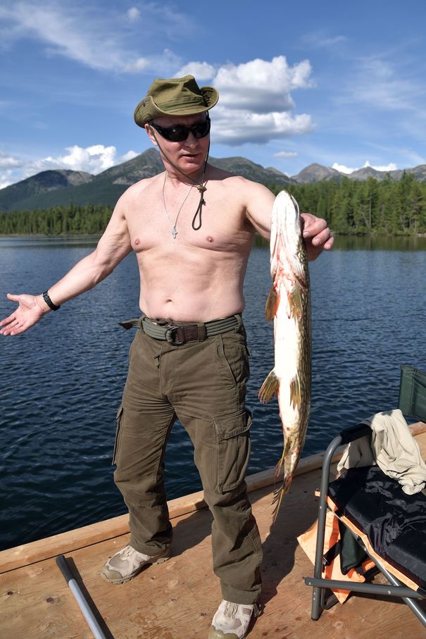 Vacanta lui Vladimir Putin, in imagini. Kremlinul face publice ...