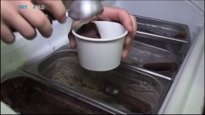 Cum ar fi sa mancati inghetata cu... larve de muste? Un asemenea desert ...