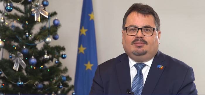 Ambasadorul UE in RM, Peter Michalko, a venit cu o felicitare de ...