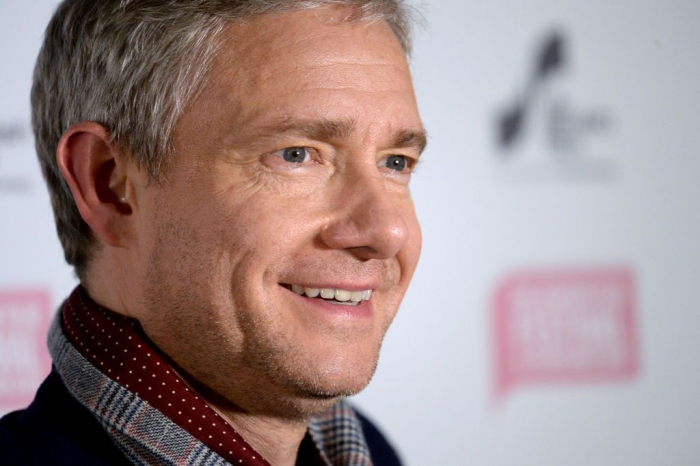 Cum arata iubita lui Martin Freeman, cu 21 de ani mai tanara decat el