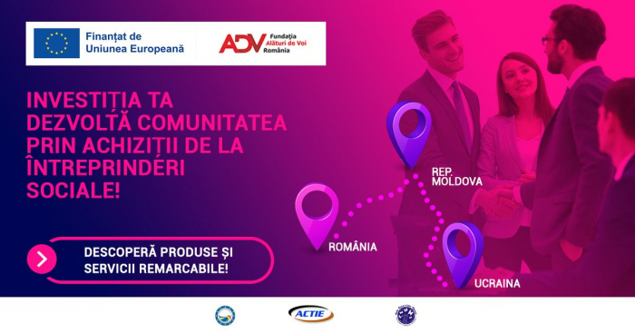 Harta interactiva a intreprinderilor sociale din Republica Moldova