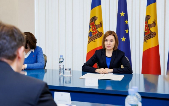 Maia Sandu s-a intalnit cu membrii delegatiei UE la Comitetul Parlamentar de Asociere Republica ...