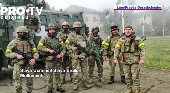 Ucraineii nu se vor grabi sa patrunda in teritoriile eliberate ...