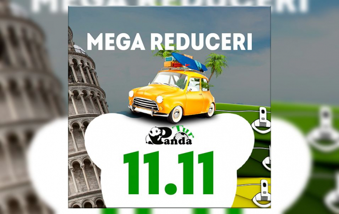 11.11 MEGA REDUCERI LA PANDA TUR