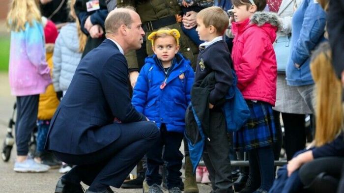 Gestul emotionant facut de printul de Wales pentru un copil de trei ani ...