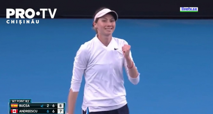 Tenismena Cristina Bucsa, nascuta la Chisinau, dar care reprezinta ...