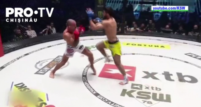 Luptatorul de arte martiale mixte, Valeriu Mircea, a obtinut o victorie ...