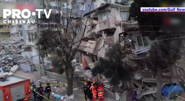 Cladiri prabusite, raniti si oameni sub daramaturi - aceastea au fost ...