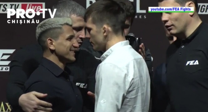 Replici si priviri taioase la proba cantarului, inaintea unei noi gale ...