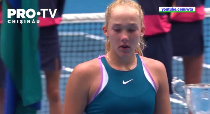 O tenismena de 15 ani face furori la Madrid. A invins finalista US Open ...