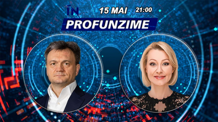 Premierul Dorin Recean vine luni la emisiunea In Profunzime