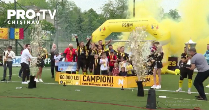 Volta Chisinau va juca in Champions League. Echipa a castigat Seria ...