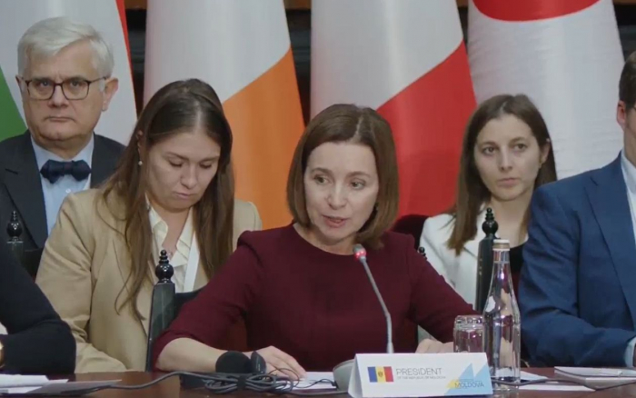 Maia Sandu, in cadrul Platformei de Sprijin pentru Moldova: „Sprijinul pe care l-ati oferit ne-a ...
