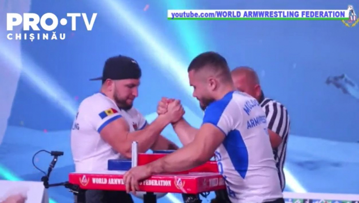 Daniel Procopciuc a castigat aurul in proba armwrestling, de la ...