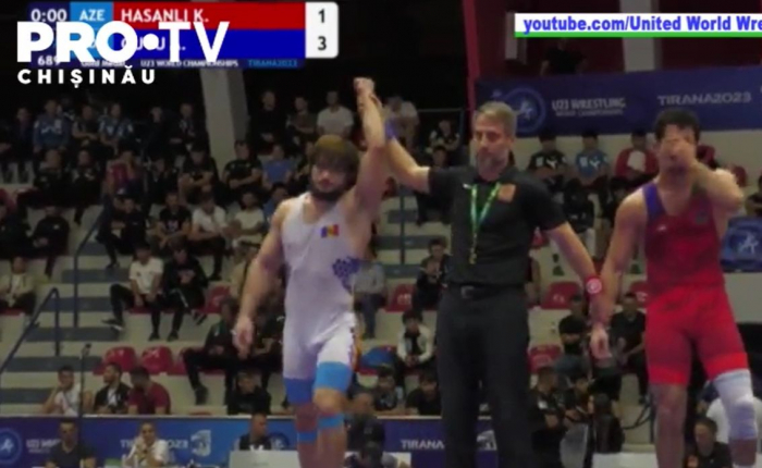 Luptatorul de stil greco-roman Alexandrin Gutu a devenit campion ...