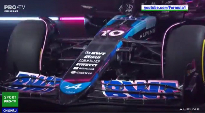 Echipa franceza de curse, Alpine si-a prezentat noul monopost pentru ...