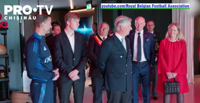 Pregătirile reprezentativei Belgiei pentru Campionatul European a ...