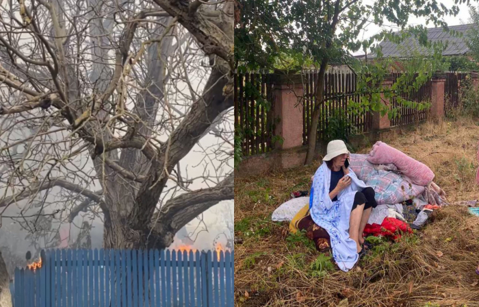 Incendiu puternic izbucnit de la o groapă de gunoi din Slobozia ...