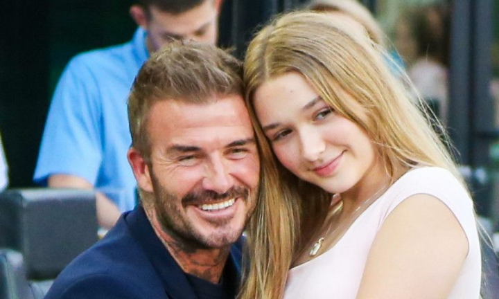Cât de mare a crescut fiica lui David Beckham. Harper este mândria ...