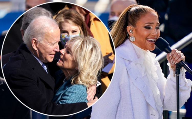 Joe Biden a dansat cu nepotul in brate la concertul de inaugurare ...