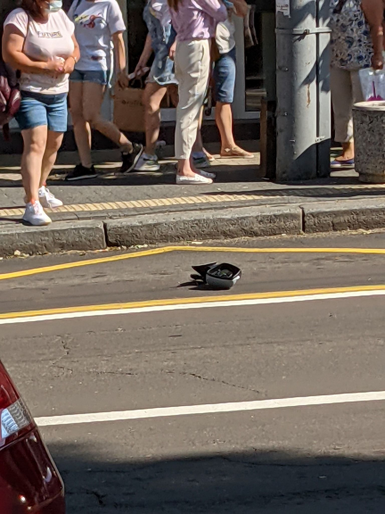 Un barbat a fost lovit de un automobil pe strada Puskin din capitala ...