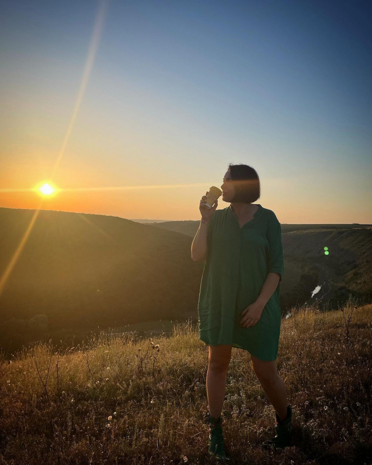 Nata Albot incantata de un nou loc pitoresc de la noi! „Eu credeam ca ...