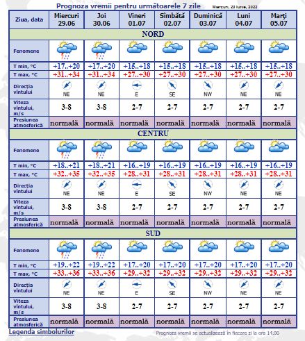 Cer noros si ploi cu descarcari electrice in nordul tarii. Cum va fi vremea astazi, dar si in ...