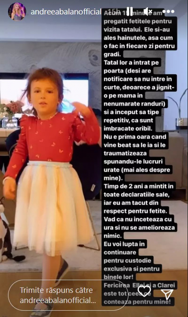 Andreea Balan, noi acuzatii la adresa lui George Burcea. Cum a ...