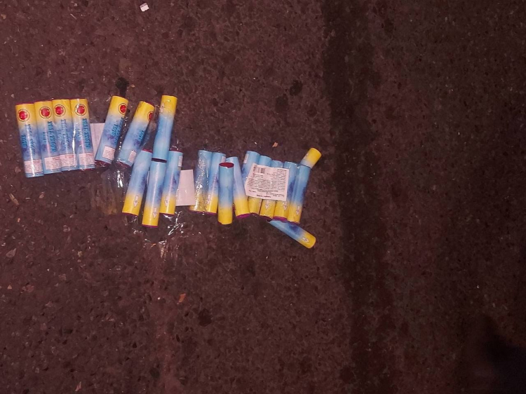 Obiecte periculoase la protestatari si produse pirotehnice in corturi ...