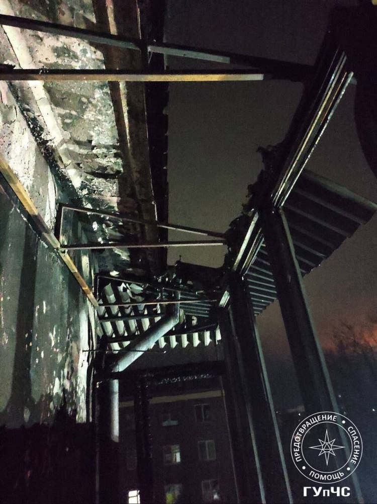 Incendiu puternic la Tiraspol. Un apartament a fost cuprins de flacari ...