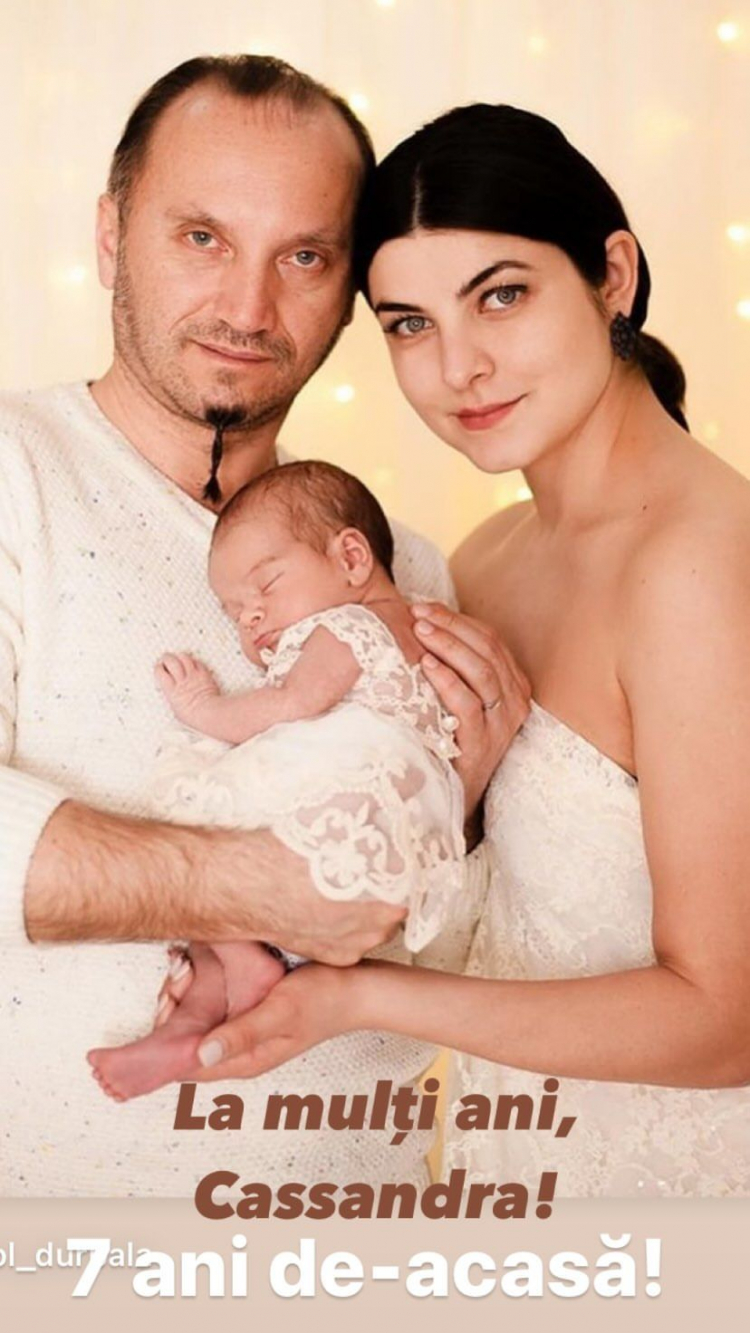 Un cadou special! Ce i-au daruit Anatol Durbala si Olesea Svecla fiicei lor, Cassandra: „La ...