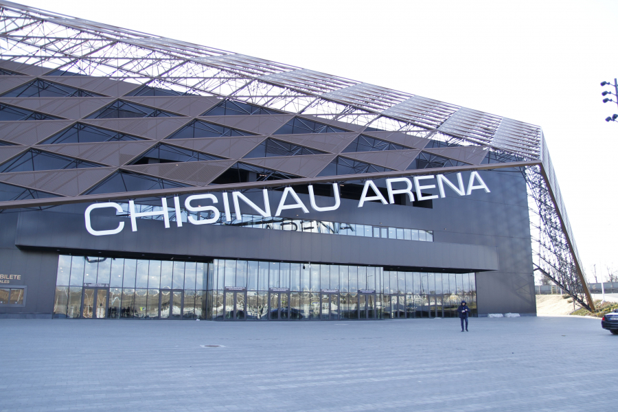 Cum arata Arena Chisinau la un an de la inceperea lucrarilor de ...