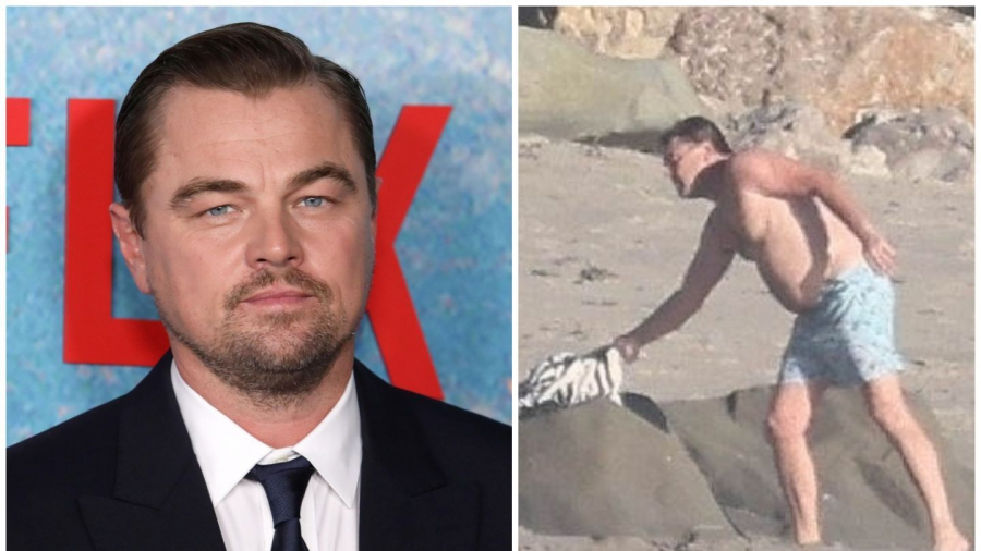 Leonardo DiCaprio, mai “durduliu” ca niciodata. Cum l-au surprins paparazzi la plaja