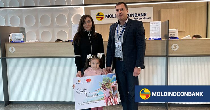 Moldindconbank si Mastercard au trimis in Tenerife o noua castigatoare: „Merg la mare pentru ...