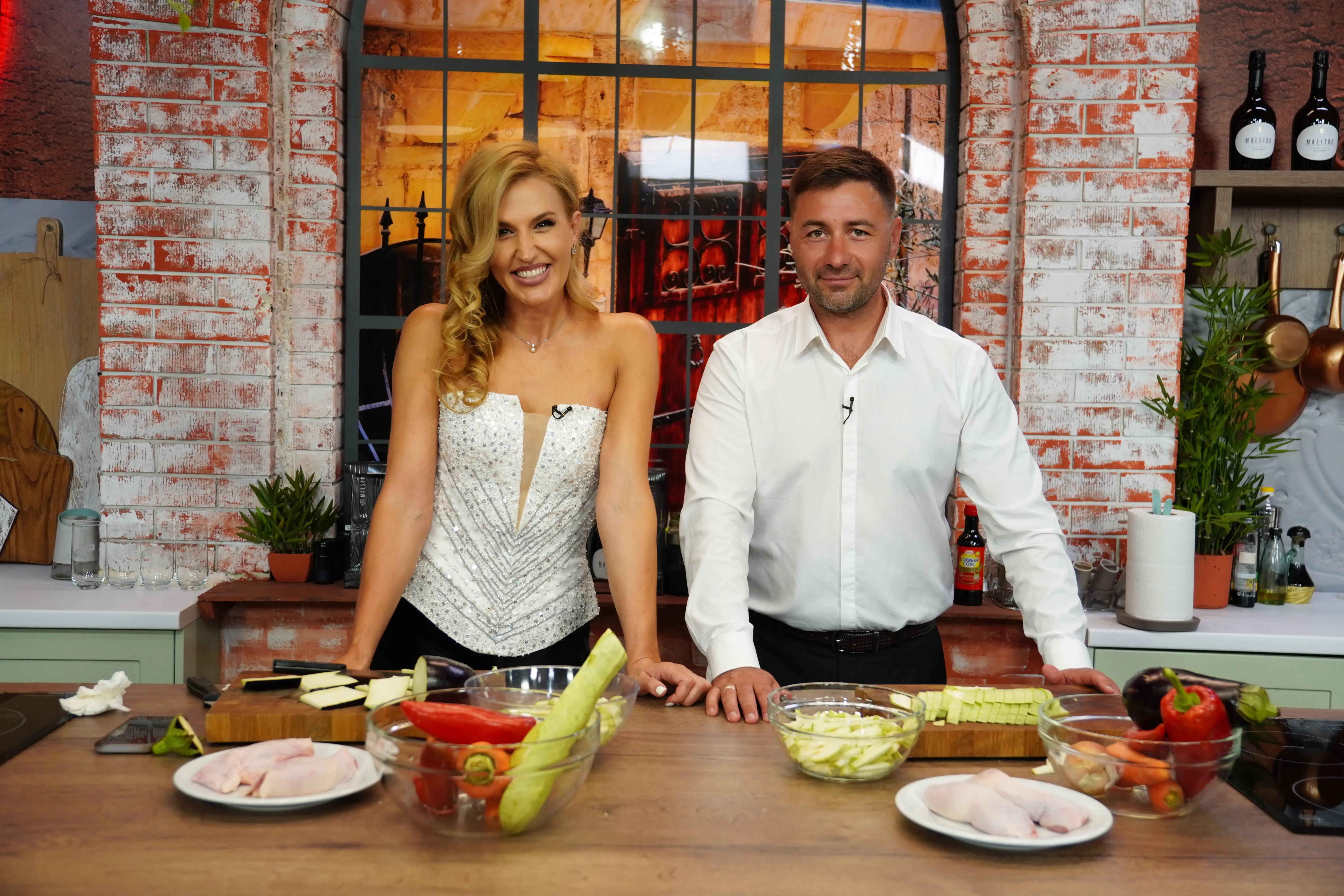 Duel culinar între soț și soție! Ce au ales să pregătească Tatiana ...